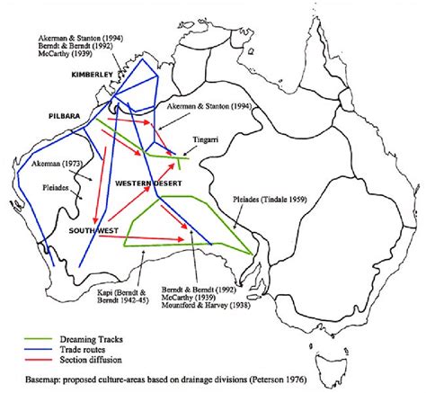 Cultural Diffusion Map