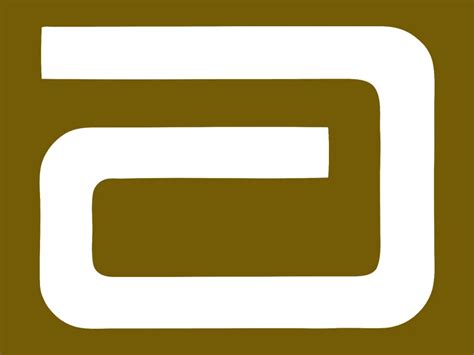Abbott A Letter Logo Vector Free Download Logowik
