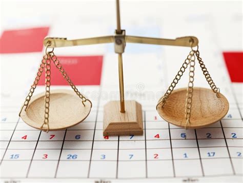 A Set Of Balancing Scales Symbolizing Time Management Work Life Balance And The Importance Of