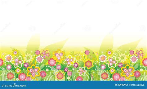 Flowersbackgroundpattern Stock Illustration Illustration Of