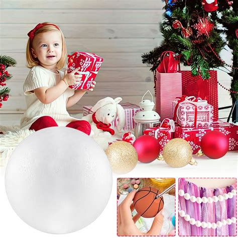 Qipopiq Clearance Home Decor White Foam Balls Polystyrene Crafts Balls
