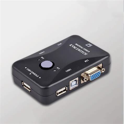 2 port usb ps2 kvm vga switch keyboard mouse switch