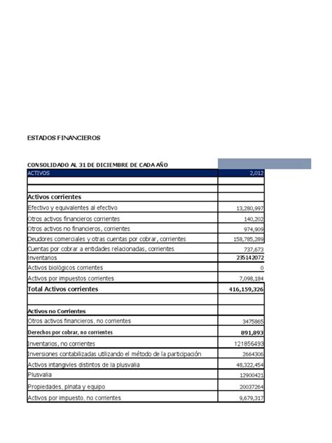 Modelo Proyección De Flujo De Caja Pdf Servicios Financieros