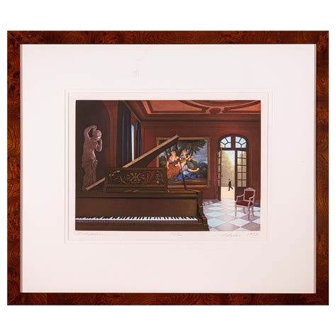 Lynn Shaler L Audition Signed Contemporary Etching Aquatint 25100