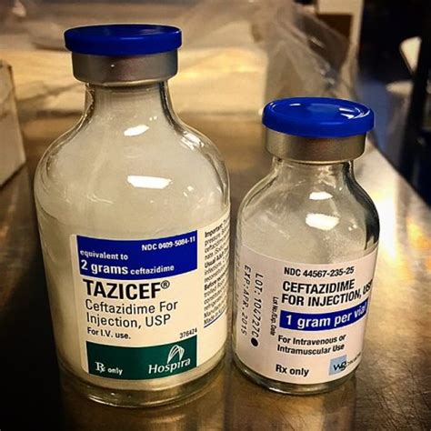 Ceftazidime Fortaz Tazicef