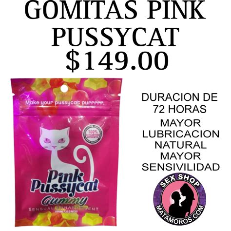 Gomitas Pink Pussycat Sex Shop Matamoros