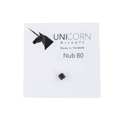 Unicorn Airsoft 80 Degree Rubber Hop Up Knobnub Ukarmsairsoft