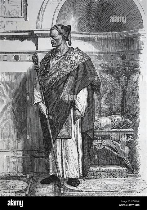 Narses 478 573 Great General In The Service Of The Byzantine Emperor Justinian I Engraving Of