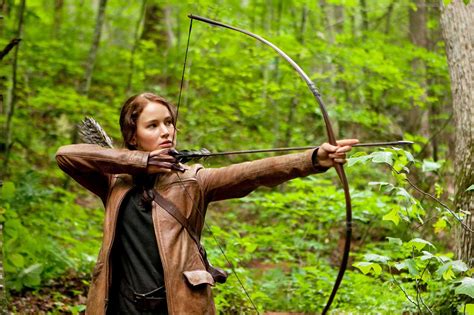 Image Jennifer Lawrence Stars As Katniss Everdeen In The Hunger Games