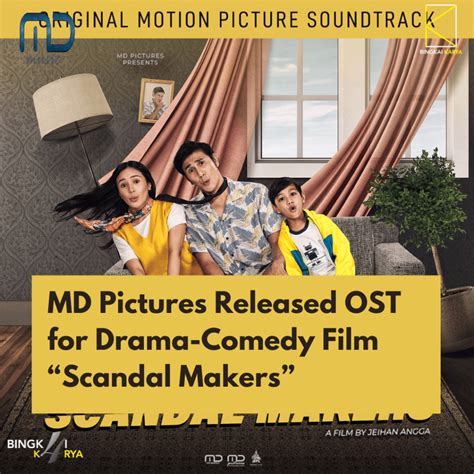 Md Pictures Released Ost For Drama Comedy Film “scandal Makers