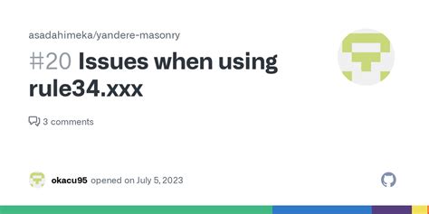 Issues When Using Rule34 Xxx · Issue 20 · Asadahimeka Yandere Masonry