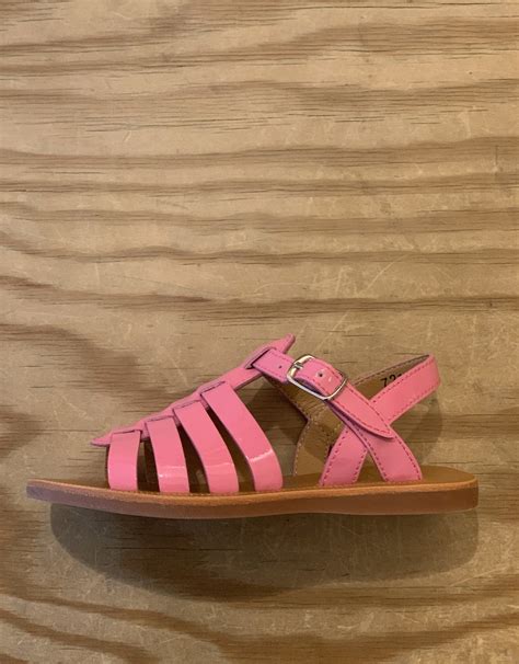 Pom Dapi Plagette Strap Vernis Bubblegum Paper Planes