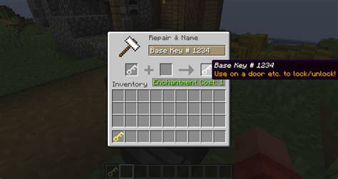 Door Lock Minecraft Mods Curseforge