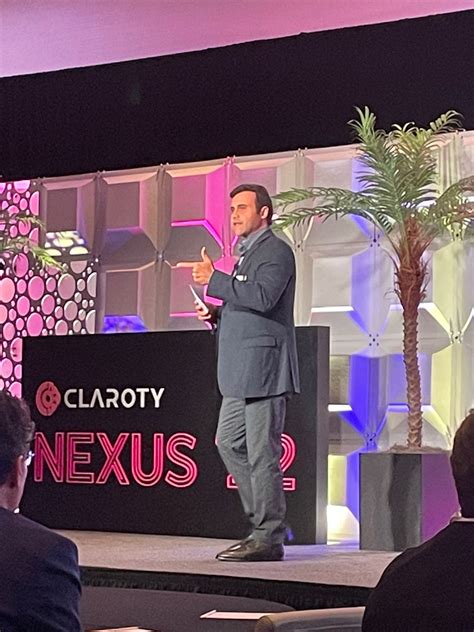 Bimal Mehta On Linkedin Jay Abdallah Representing Schneider Electric At Claroty Nexus22