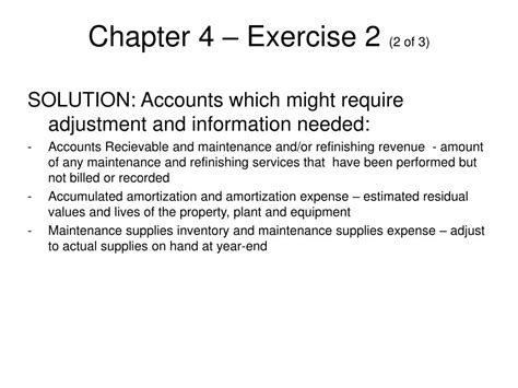 Ppt Chapter 4 Exercise 1 1 Of 3 Powerpoint Presentation Free Download Id5548772