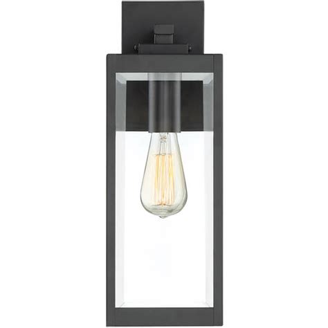 Quoizel Wvr8406ek Westover 1 Light 17 Inch Earth Black Outdoor Wall Lantern