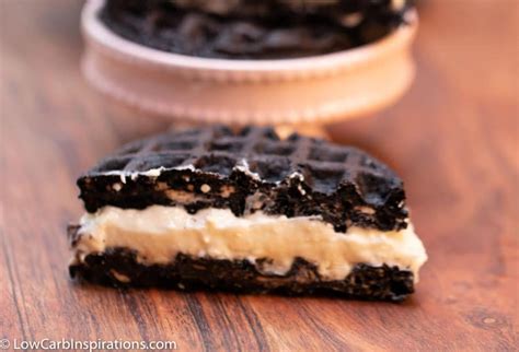 Oreo Cookie Chaffle Recipe Low Carb Inspirations
