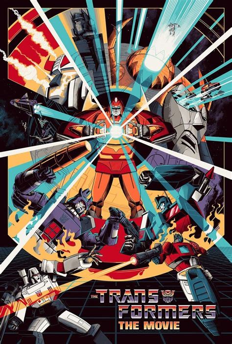 The Transformers The Movie 1986 1900 2811 By César Moreno For