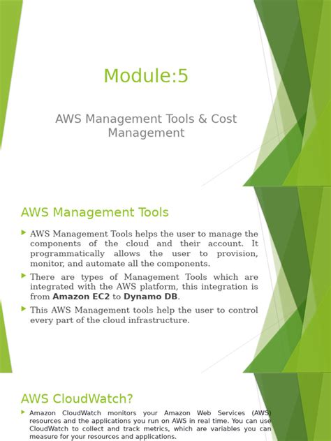 Module 5 Pdf Amazon Web Services Cloud Computing