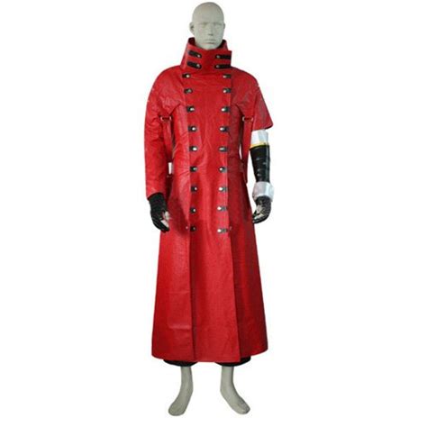 Trigun Vash The Stampede Deluxe Leather Cosplay Costume Custom Made
