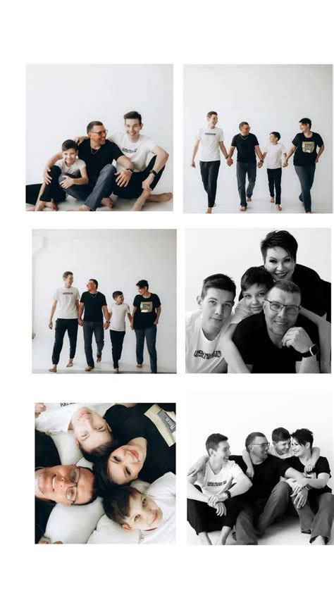 Семейная фотосессия со взрослыми детьми дети семья фотоссесия в студии