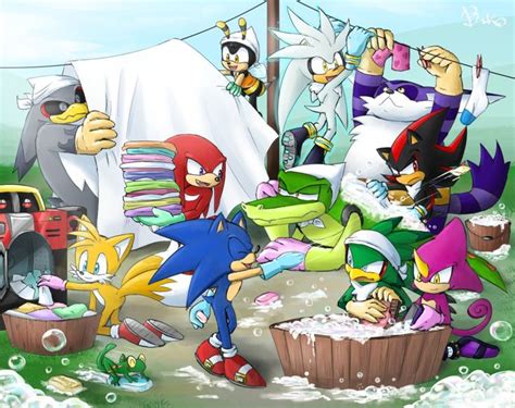 Sth Laundry By Biko97 On Deviantart Sonic Dessin Goku Goku
