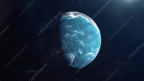 Earth Spinning Animation Stock Video Clip K0114229 Science