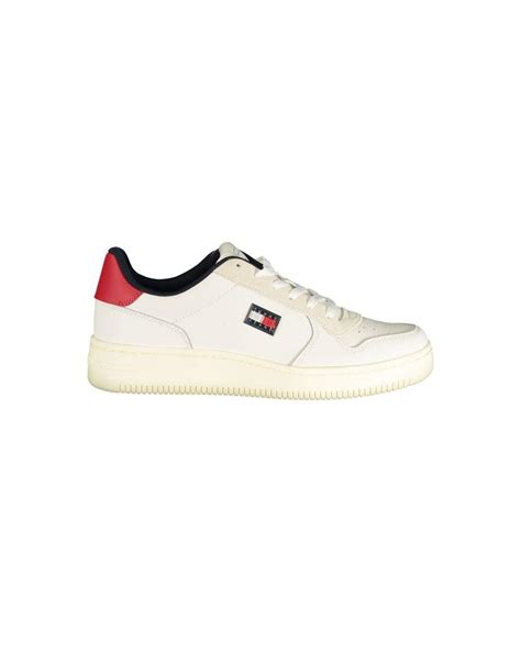 Tommy Hilfiger Bianco Polyurethane Men Sneaker In White For Men Lyst