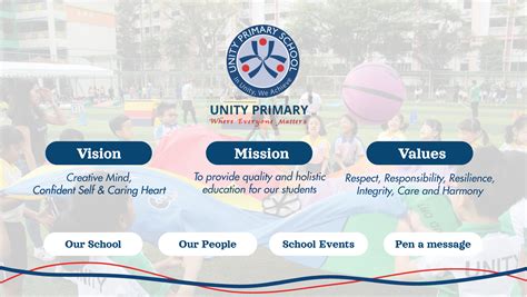 Unity Primary School Information Kiosk Cms Schoolappsg