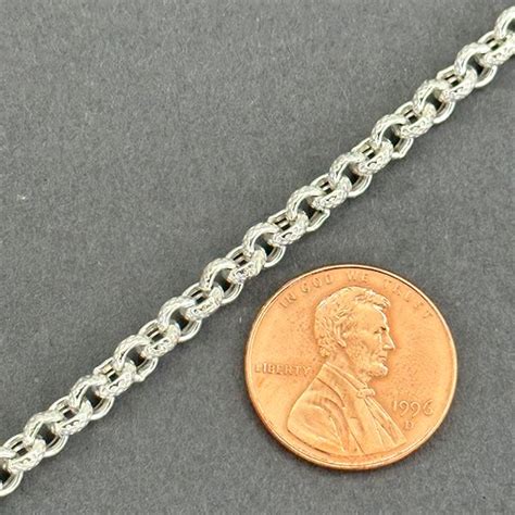Chain S S Bulk 4 2mm Rolo Hollo Thunderbird Supply Company Jewelry