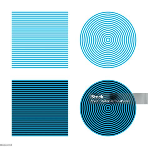 Bezold Effect Optical Illusion Stock Illustration Download Image Now Circle Optical