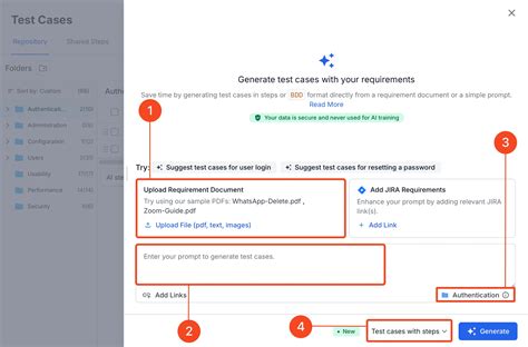 Generate Test Cases Using Existing Requirements Browserstack Docs