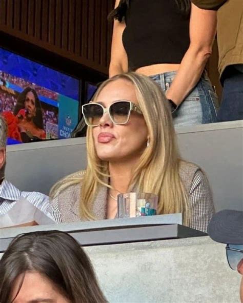 La Divertida Reacción Que Tuvo Adele En El Super Bowl Que Dejó A Todos