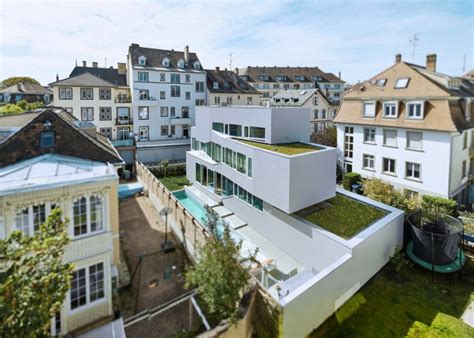 A House In France With Criss Cross Stair And A Slide