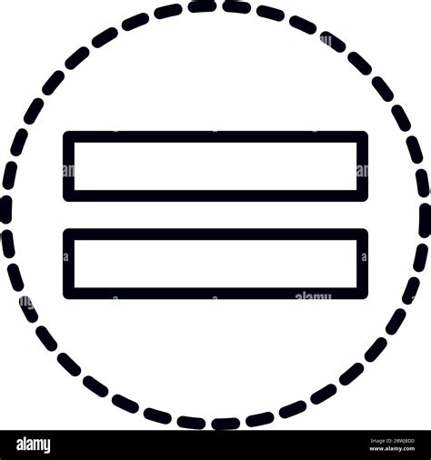 Math Education School Science Equal Arithmetic Symbol Line And Style
