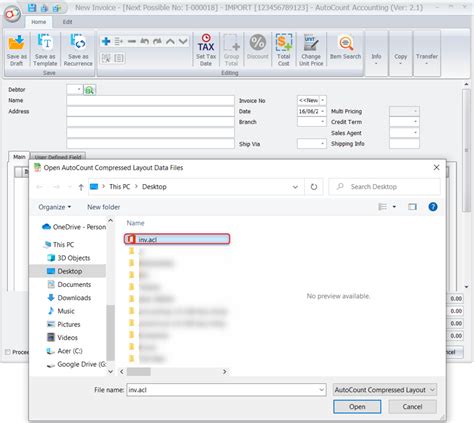 Accounting 20 Sales Layout Saved With Sales Location But When
