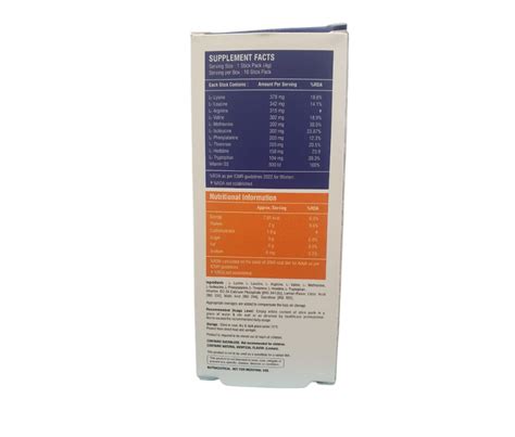 Amino Acids And Vitamin D3 Sticks Steris Healthcare Pvt Ltd Mumbai