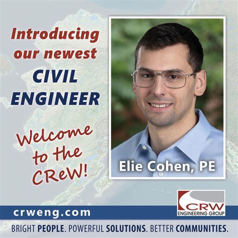 Were Excited To Welcome Our Latest And Greatest Civil Engineer Elie