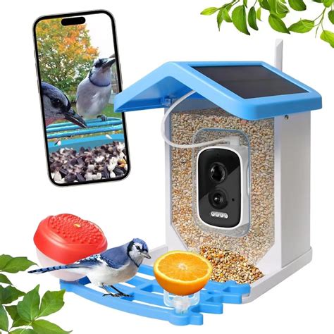 Farmice Bird Feeder With Camera Smart Bird Feeder Camera