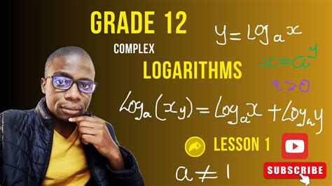 𝗚𝗿𝗮𝗱𝗲 𝟭𝟮 𝗟𝗼𝗴𝗮𝗿𝗶𝘁𝗵𝗺𝘀 𝗦𝗼𝗹𝘃𝗶𝗻𝗴 𝗺𝗼𝗿𝗲 𝗖𝗼𝗺𝗽𝗹𝗲𝘅 𝗟𝗼𝗴𝗮𝗿𝗶𝘁𝗵𝗺𝘀 Youtube