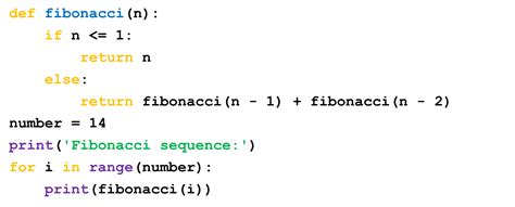 Example Fibonnaci Sequence Knowledge Pillars Education Inc
