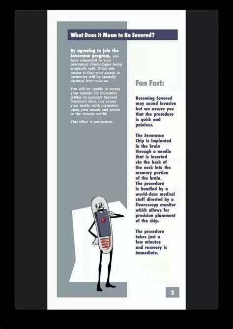 The Severance Procedure According To The Handbook Vs What We Saw Happen