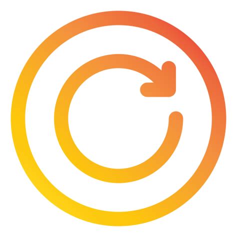 Rotate Generic Gradient Icon