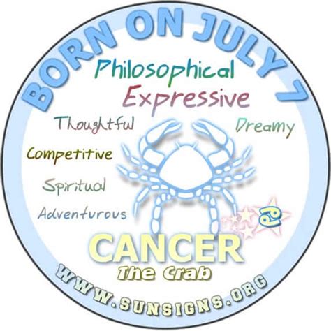 7 Of July Zodiac Sign 60 Photos