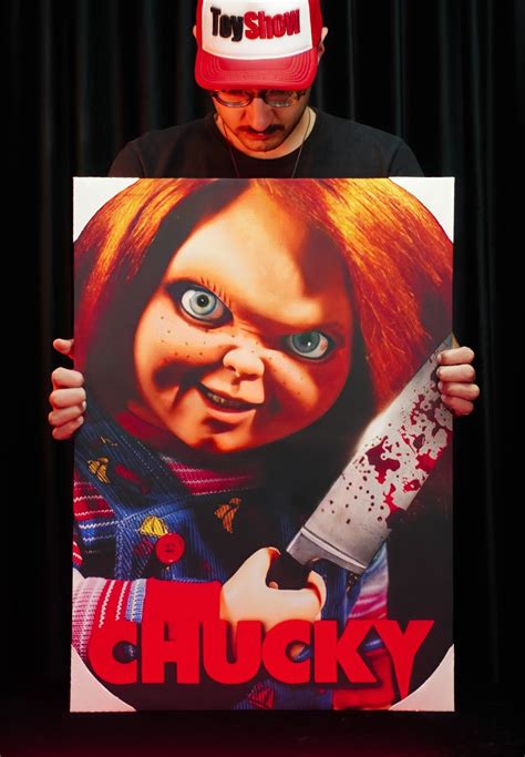 Quadro Canvas Tela De Tecido Chucky O Brinquedo Assassino Star 70x50