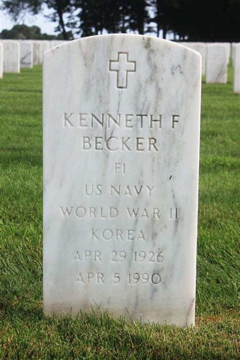 Kenneth F Becker 1926 1990 Find A Grave Memorial