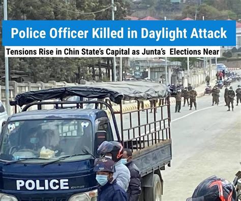 ဟားခါးမြို့ပေါ်မှာ ထိတွေ့တိုက်ပွဲဖြစ်ခဲ့ပြီး ရဲအုပ်တစ်ဦးသေဆုံး နိုင