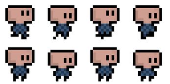 A Cute Pixel Art Game Character 16x16 By Arslan133