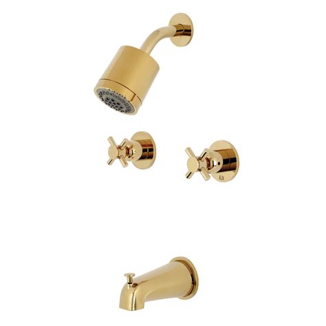 Kingston Brass Kbx8142dx Concord Two Handle Tub And Shower Faucet