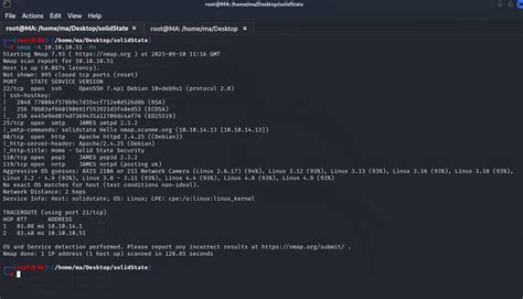 oscp preprotİons htb solidstate muhammed aygÜn